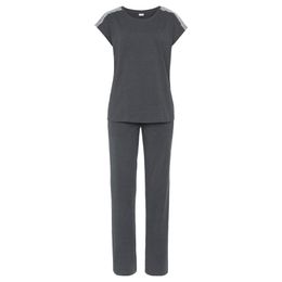 s.Oliver Pyjama Damen Gr&ouml;&szlig;e XS/S grau Winterkleid
