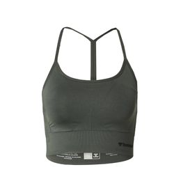 Hummel Sport-BH 'Tiffy' Damen Gr&ouml;&szlig;e XS oliv / schwarz