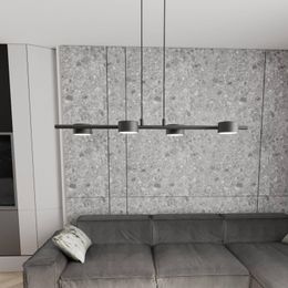 EMIBIG LIGHTING Deckenstrahler Sora, Länge 80 cm, Metall, 4-flg.