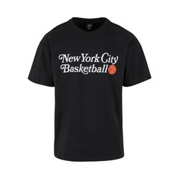 K1x T-Shirt 'NYC BB' Herren Gr&ouml;&szlig;e XXS koralle / schwarz / wei&szlig;