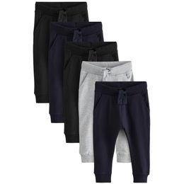 next Hose Jungen Gr&ouml;&szlig;e 122 marine / anthrazit / graumeliert