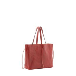Viola Castellani Schultertasche Damen Gr&ouml;&szlig;e One Size kirschrot