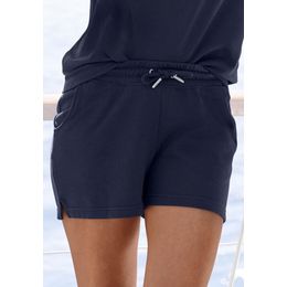 H.I.S. H.I.S Sweatshorts blau Gr. 36/38 f&uuml;r Damen. Nachhaltig.