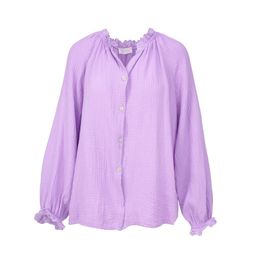Seasons Of April Blouse female Purple size One Size