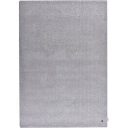 Hochflor-Teppich Tom Tailor HOME "Shaggy Teppich Cozy", grau, B:65cm H:25mm L:135cm, Polyester, Teppiche, Uni Farben, auch in Pastell Farben, weich & kuschelig