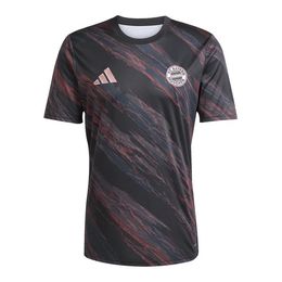 Adidas FC Bayern München Prematch Shirt 2025/2026 Schwarz, Größe M, Herren, Fan Artikel - 11teamsports