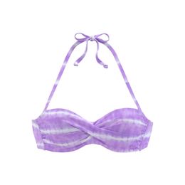 s.Oliver Bikinitop Damen Gr&ouml;&szlig;e 95 aqua / lila