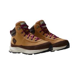 Winterboots The North Face "Y BACK-TO-BERKELEY IV HIKER", Kinder, Gr. 36, braun (almond butter, demitasse braun), Leder, Schuhe Winterboots, Snowboots, Winterstiefel, Winterschuhe