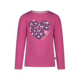 SALT & PEPPER Salt and Pepper Longsleeve "Glitter heart" in Pink - 27% | Größe 128/134 | Kinder-longsleeves