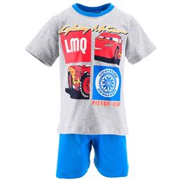 Disney Cars Pyjama "Cars" in Grau/ Blau - 61% | Größe 98 | Kinder-waesche