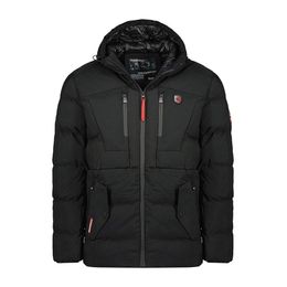 Geographical Norway Steppjacke "Cachot" in Schwarz - 63% | Größe 164 | Kinderjacken