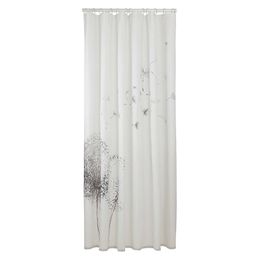 Sealskin Duschvorhang "Flow" in Weiß/ Schwarz - (L)200 x (B)180 cm - 31% | Badtextilien