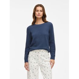Vila Pullover "Vidalo" in Dunkelblau - 36% | Größe XXL | Damen-pullover-cardigans