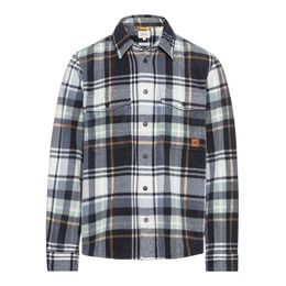 Camel Active Hemd in Dunkelblau/ Weiß - 57% | Größe L | Herren-plussize