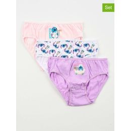 Lilo and Stitch Lilo & Stitch 3er-Set: Slips: "Lilo & Stitch" in Rosa/ Bunt/ Lila - 62% | Größe 98/104 | Kinder-waesche
