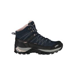 CMP Leder-Trekkingboots "Rigel" in Dunkelblau/ Schwarz - 29% | Größe 39 | Damen-outdoor-sport-schuhe