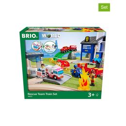 Brio Spielset "Polizei und Feuerwehr Set Deluxe" - ab 3 Jahren - 22% | Spielfiguren