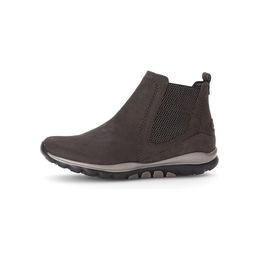 Gabor Leder-Boots in Anthrazit - 50% | Größe 40,5 | Damen-stiefel