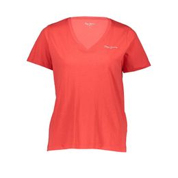 Pepe Jeans Shirt in Rot - 56% | Größe XS | Damen-tops