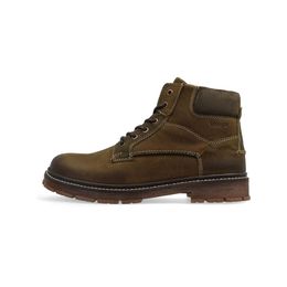 Wrangler Leder-Boots "Allan" in Braun - 41% | Größe 41 | Herrenstiefel