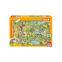 Schmidt Spiele 150tlg. Puzzle "Spiel, Spaß und Umweltschutz" - ab 7 Jahren - 36% | Gesellschaftsspiele