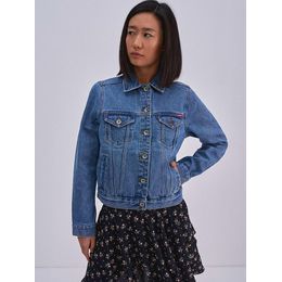 Big Star Jeansjacke in Blau - 54% | Größe M | Damenjacken