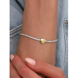 Lodie Silver Vergold. Armkette mit Edelsteinen - 56% | Schmuck