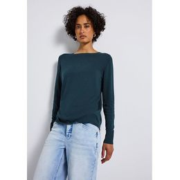 Street One Pullover in Dunkelblau - 38% | Größe 42 | Damen-pullover-cardigans