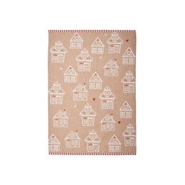 Clayre & Eef Clayre & Eef Geschirrtuch in Hellbraun - (L)70 x (B)50 cm - 11% | Tischwaesche