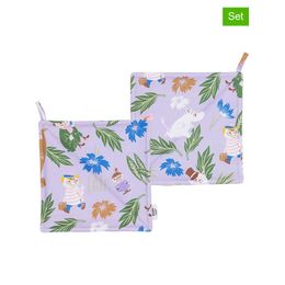 Moomin 2er-Set: Topflappen ''Moomin'' in Lila - (L)22 x (B)22 cm - 11% |