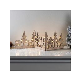 Profiline LED-Dekoleuchte "Winter Wonderland" in Natur - (B)52 x (H)16 cm - 10% | Lichterketten-dekobeleuchtung