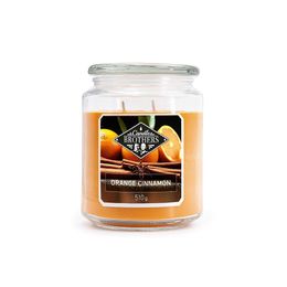 Candle Brothers Duftkerze ''Orange Cinnamon'' in Orange - 510 g - 24% | Kerzen-vasen