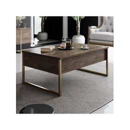 Scandinavia Concept Couchtisch "Luxe" in Walnuss - (B)90 x (H)40 x (T)60 cm - 75% | Tische
