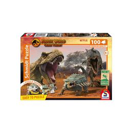 Schmidt Spiele 100tlg. Puzzle "Jurassic World, Eine neue Ära" - ab 6 Jahren - 27% | Gesellschaftsspiele