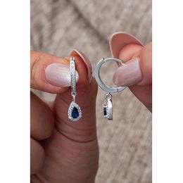 Lodie Silver Silber-Ohrringe mit Edelsteinen - 55% | Schmuck