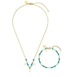 PURELEI Jewelry Set 'Mahina Club Beach Breeze' female Gold size One Size