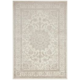Hanse Home Flachwebeteppich Oriental, Creme, Grau, Textil, orientalisch, rechteckig, 160x230 cm, Oeko-Tex&reg; Standard 100, f&uuml;r Fu&szlig;bodenheizung geeignet, pflegeleicht, strapazierf&auml;hig, Teppiche & B&ouml;den, Teppiche, Webteppiche
