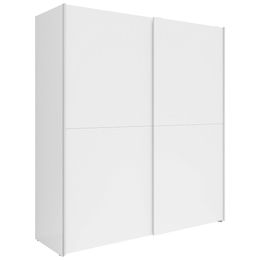 Boxxx Schwebet&uuml;renschrank, Wei&szlig;, Holzwerkstoff, 2 F&auml;cher, 170x191x59 cm, Schlafzimmer, Kleiderschr&auml;nke, Schwebet&uuml;renschr&auml;nke
