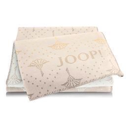 JOOP! Wohndecke, Ecru, Textil, 150x200 cm, Kettelrand, Wohntextilien, Decken, Kuscheldecken