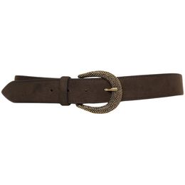 ORCIANI G&uuml;rtel - Belt with stud details - Gr. 90 - in Braun - f&uuml;r Damen