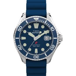 Timex Uhren - Mechanische Automatikuhr Deepwater Meridian - Gr. unisize - in Blau - für Damen