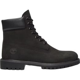 Timberland Stiefel - Stivale Stringato Waterproof Premium 6-Inch Nero - Gr. 45_5 - in Schwarz - f&uuml;r Damen