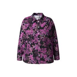 Ulla Popken Blouse female Purple size 42-44