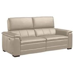 2,5-Sitzer Egoitaliano "Capucine", weiß (paper), B:200cm H:99cm T:97cm, Sofas, wahlweise mit elektrisch oder manuell verstellbarer Relaxfunktion