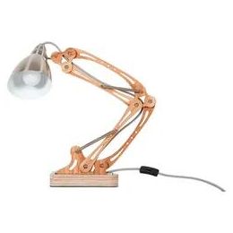 Kayoom Tischleuchte "Tischlampe Merop", grau, 1, H: 55cm, 1 Stk., Leuchten, hochwertig, au&szlig;ergew&ouml;hnlich, Tischleuchte
