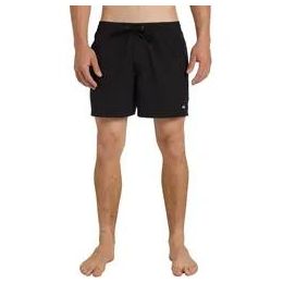 Boardshorts Quiksilver "Everyday Solid Volley 15", Herren, Gr. S, schwarz, Obermaterial: 100% Microfaser;, Hosen