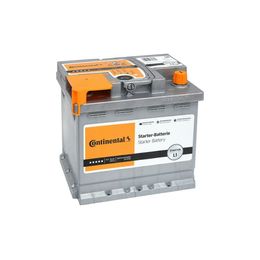 Continental 12V, 55 Ah, 540 A Versorgungsbatterie,Starterbatterie 12V 55Ah 540A für HYUNDAI RENAULT VW DACIA PEUGEOT FIAT AUDI TOYOTA SMART OPEL BMW C