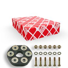 febi bilstein Gelenk, L&auml;ngswelle ProKit vorne Und hinten mit Muttern 128mm f&uuml;r MERCEDES-BENZ A1165860041 A1265860241 1085860141 07540