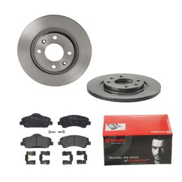 Brembo Bremsensatz, Scheibenbremse vorne rechts links voll 266mm f&uuml;r PEUGEOT CITRO&Euml;N E169020 1619790580 1613191280 1420-57101