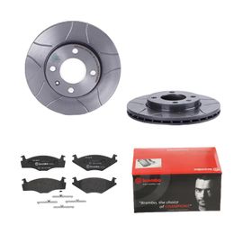 Brembo Bremsensatz, Scheibenbremse vorne rechts links innenbel&uuml;ftet 239mm f&uuml;r SKODA VW SEAT (FAW) (SVW) AUDI NISSAN 5W0615301 176698151 JZW615301K 142